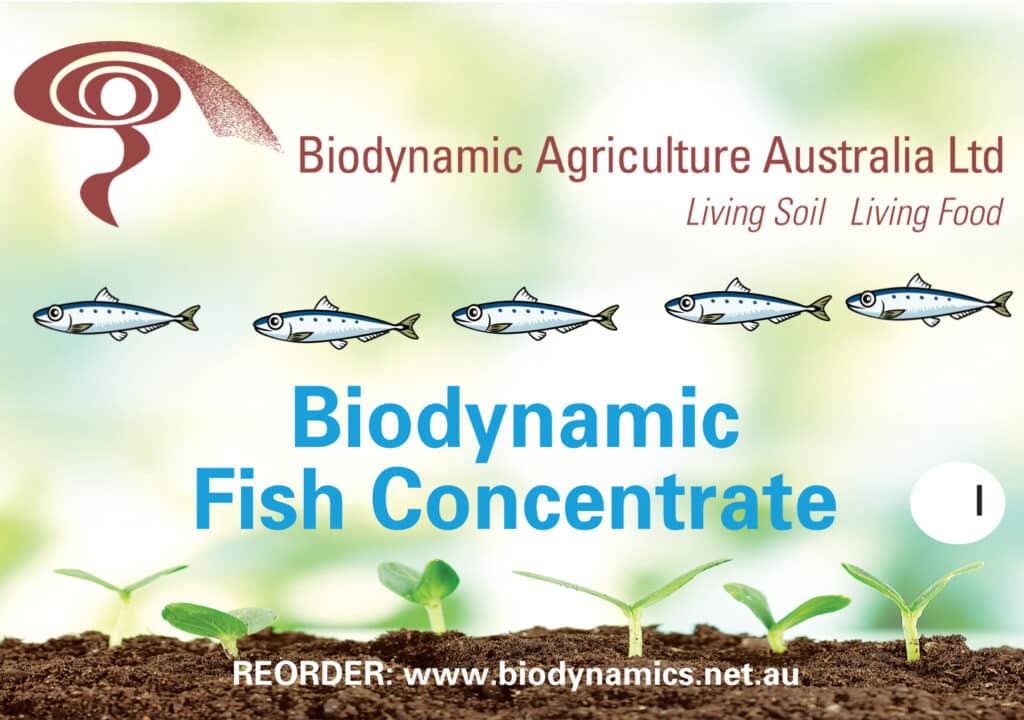 Biodynamic Fish Concentrate ⋆ Biodynamic Agriculture Australia Ltd