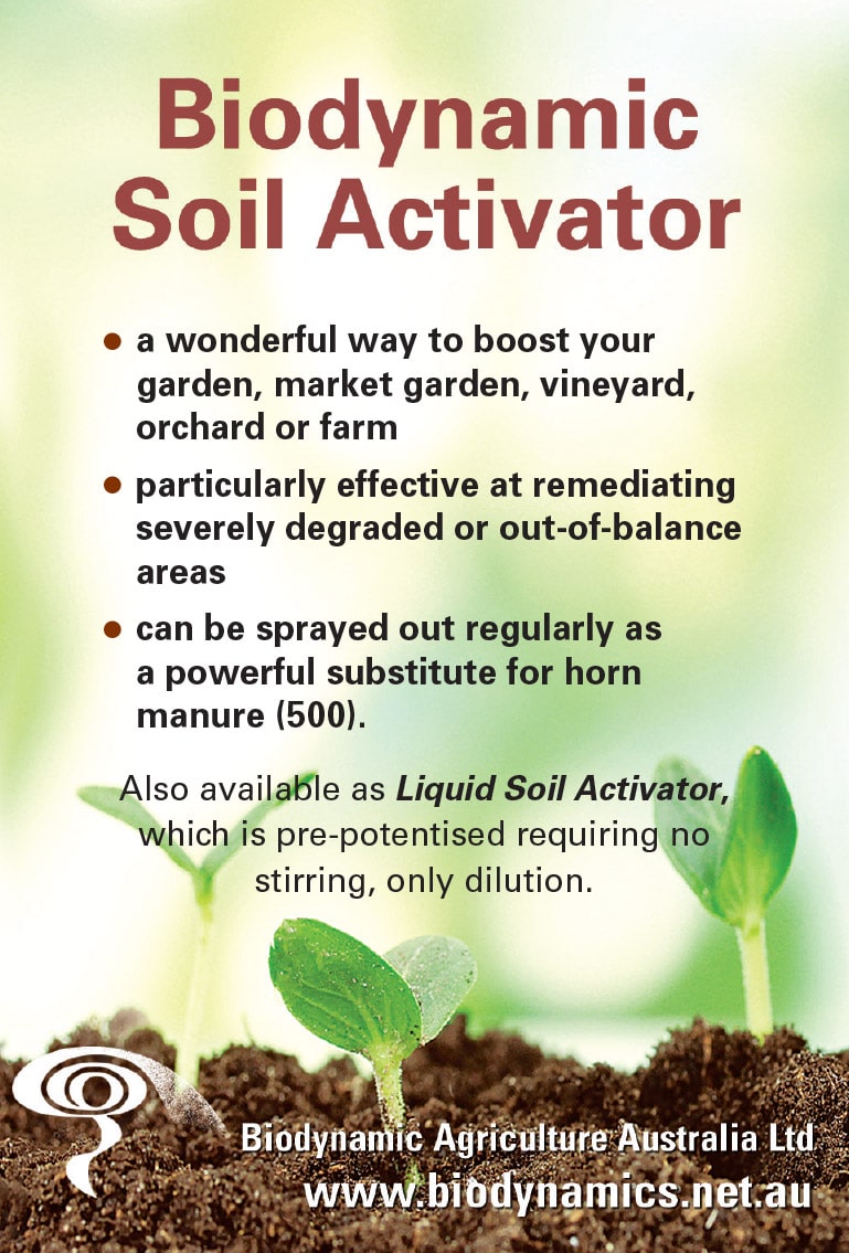 A rationale for applying the biodynamic preparations in the form of ...